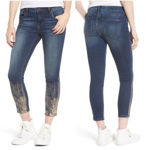 STS Blue | Jeans | Sts Blue Piper Foil Crop Skinny Jeans | Poshmark